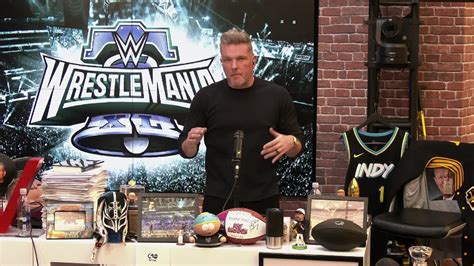 “the Pat Mcafee Show” Runs Down Wrestlemania Milestones Youtube