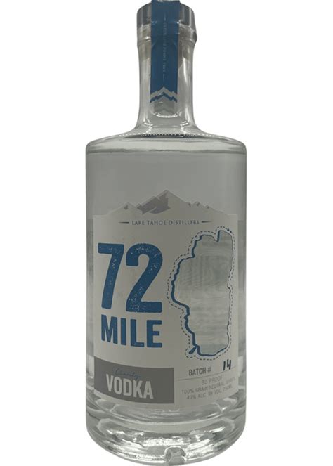 72 Mile Clarity Vodka Total Wine And More