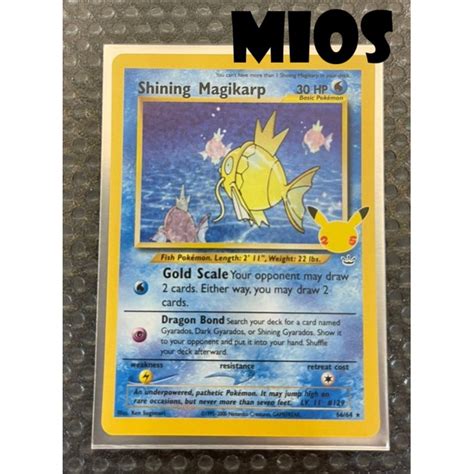 Pokemon Tcg Singles 25th Celebrations Classic Collection Shopee