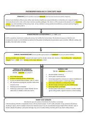UTI Concept Map Docx PATHOPHYSIOLOGY CONCEPT MAP ETIOLOGY List ALL Possible Causes And