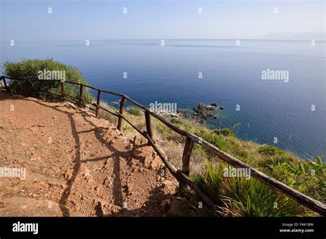 Hiking Trail Zingaro Nature Reserve San Vito Lo Capo Province Of