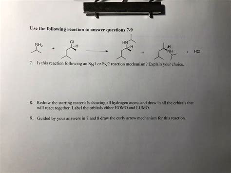 Solved Use The Following Reaction To Answer Questions Chegg Com