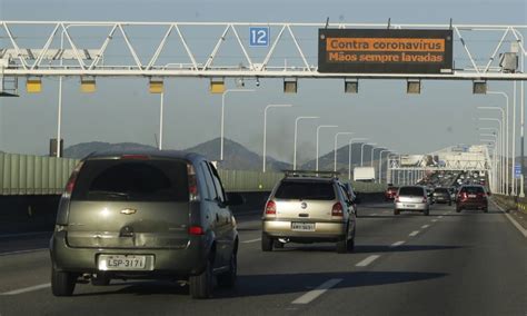 Congestionamento Na Ponte Rio Niterói Indica Que Muitos Cariocas