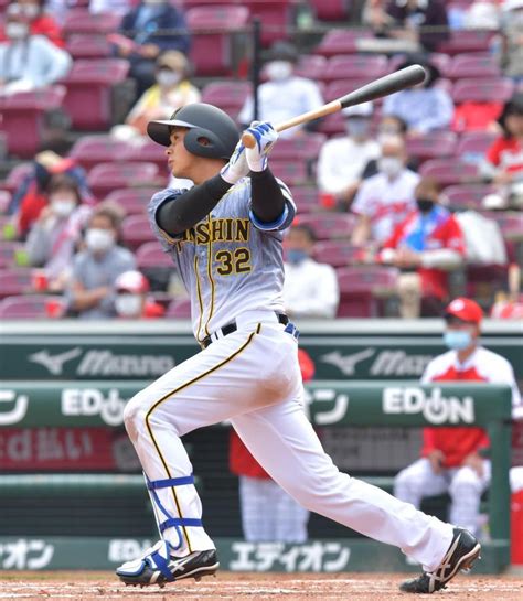 阪神2軍 井上広大が1号2ラン含む猛打賞 左腕・高橋昂から左中間席へ阪神タイガースデイリースポーツ Online