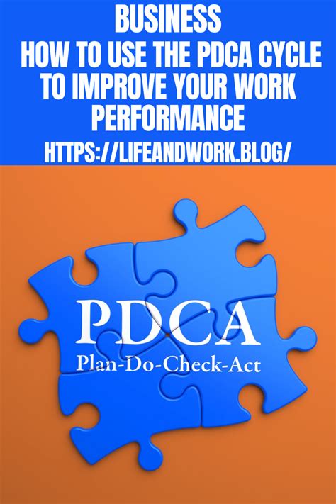 How To Use The Pdca Cycle To Improve Your Work Performance