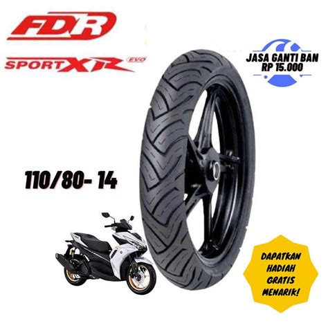 Promo FDR Sport XR Evo 110 80 14 Ban Depan Ban Motor FDR Sport XR
