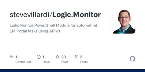 Github Stevevillardilogicmonitor Logicmonitor Powershell Module