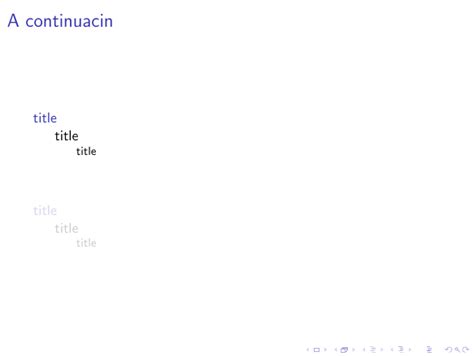Table Of Contents Beamer Tableofcontents Currentsection Is Shading Subsubsections Tex