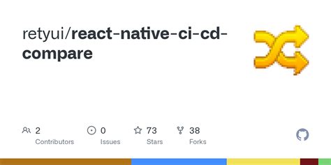 GitHub Retyui React Native Ci Cd Compare