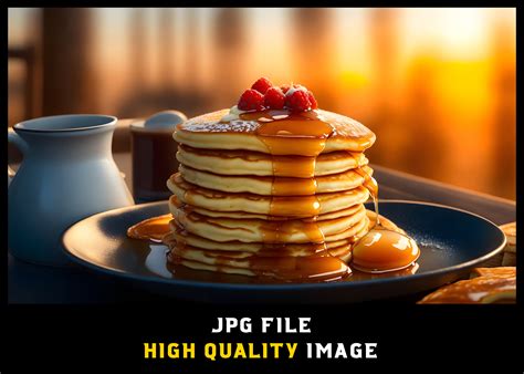 Delicious Pancake Background Graphic By Wodexz · Creative Fabrica