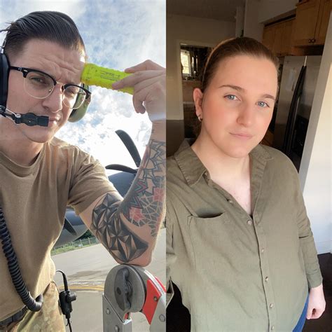 Left Two Years Pre Hrt Right Is 8 Months Hrt 🤍 Rtranstimelines