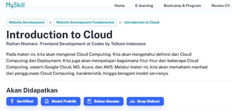 5 Kursus Online Cloud Computing Terbaik Gratis And Berbayar Future Skills