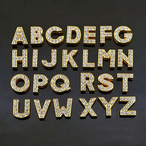 Dinglly ลูกปัดตัวเลข 26 ตัวอักษร สเตนเลส สีทอง 10 มม สําหรับทําสร้อยข้อมือ Diy Shopee Thailand