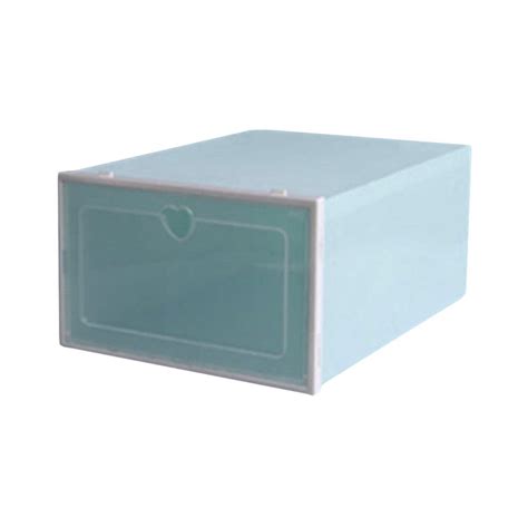 Klar PP Stapelbar Staub Nachweisen Kippen Schublade Schuhe Kasten Heimat Lager Container