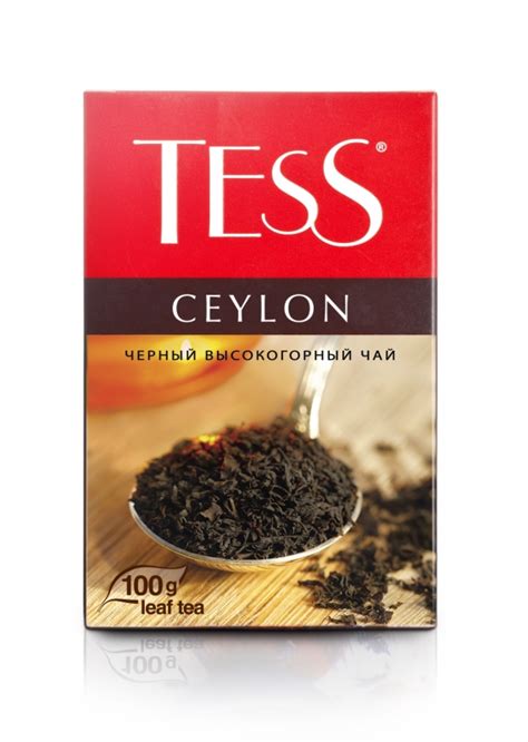 Купить Чай Tess Ceylon черный листовой 100 г в интернет магазине