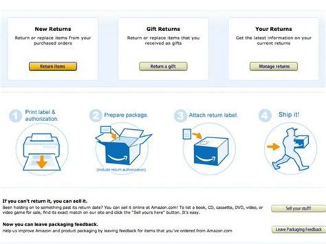 How To Return An Amazon Item And Use Free Prepaid Return Labels