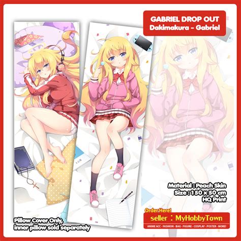 Dakimakura Gabriel Drop Out Gabriel Sarung Bantal Waifu 150x50cm