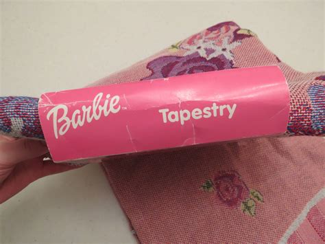 Vintage Ballerina Barbie Tapestry Blanket