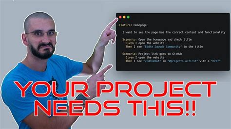 end to end testing with cypress and cucumber running on github actions
