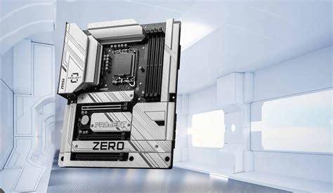La placa base MSI Project Zero es súper minimalista Espanol News