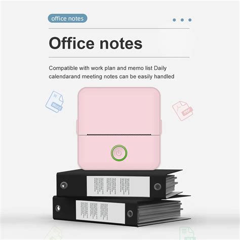 인기 무선 Bt 200dpi 미니 열전사 프린터 6 롤 용지 라벨 메이커 잉크리스 지지대 Ios 안드로이드용 티몬