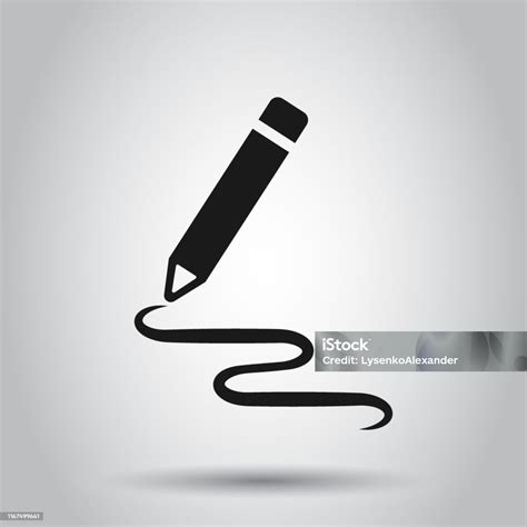 투명 한 스타일의 연필 메모장 아이콘입니다 격리된 배경에 벡터 일러스트레이션을 작성하는 문서입니다 펜 그리기 비즈니스 개념입니다