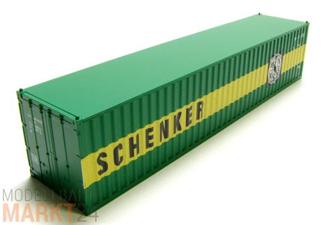 FLEISCHMANN Ladegut DB Container grün SCHENKER für Containertragwagen