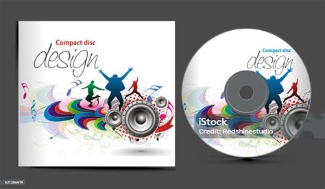 Cd 커버 디자인식 0명에 대한 스톡 벡터 아트 및 기타 이미지 0명 곡선 노래 Istock