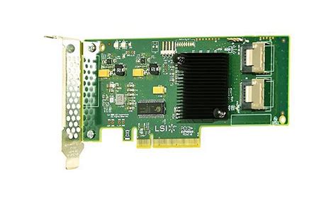 Controladora Lsi Sas 9211 8i Hba 8 Portas 6 Gbps Sata Sas Shockti