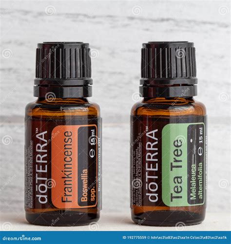 Doterra Essential Oils For Everyday Use Editorial Stock Image Image