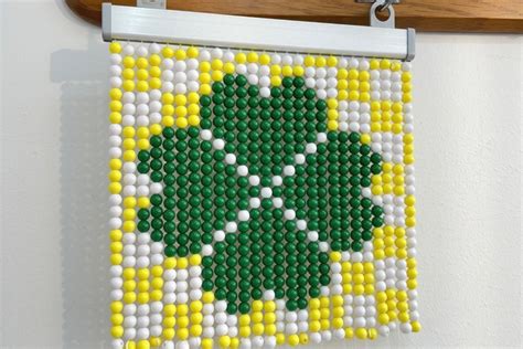 Diy비즈 대박 기원 네잎클로버 비즈발 Diy 키트 만들기 구슬발 커튼발 오늘의집 쇼핑