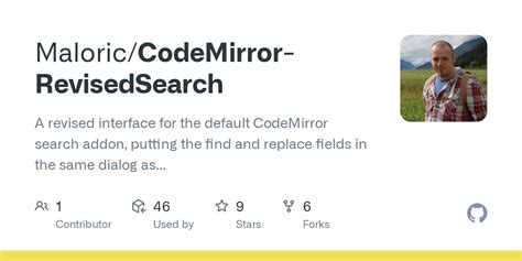 GitHub Maloric CodeMirror RevisedSearch A Revised Interface For The Default CodeMirror Search