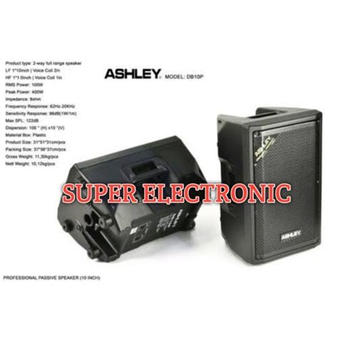 Jual Speaker Pasif Ashley Db P Original Speaker Pasif Inch Garansi Resmi Shopee Indonesia