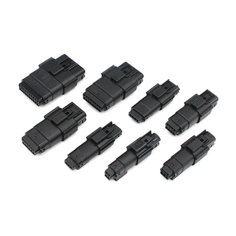 3 4 6 8 12 16 20pin Automotive Headlight Taillight Cable Connector Plug
