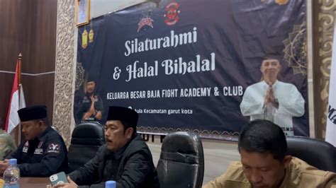 Politisi H Iden Sambas Hadiri Halalbihalal Baja Fight Academy Ajak Garut Bersatu Dalam