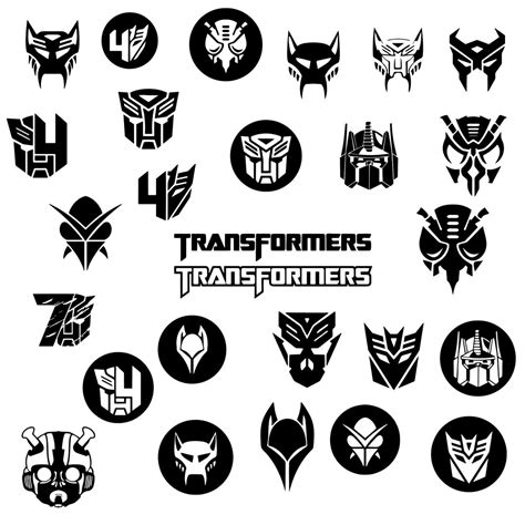 Transformers Svg Transformer Svg Faces Transformers Logo Layered Svg