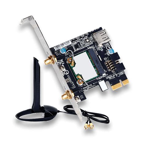 Superfast Mbps Ac Internal Dual Band Wifi And Bluetooth Pci E Network Card Wired Fire