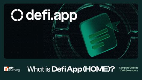 What Is Defi App Home A Complete Guide To Defi Governance