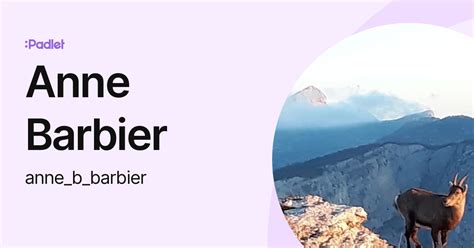Anne Barbier Anne B Barbier Profile Padlet
