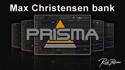 Prisma Max Christensen Bank Youtube