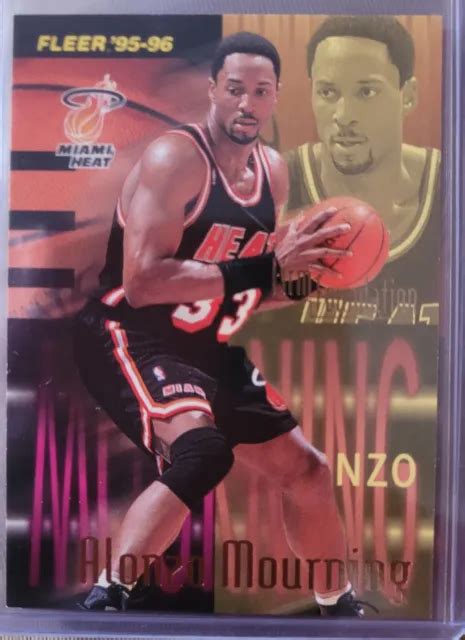 Fleer Firm Foundation Alonzo Mourning Eur Picclick Fr