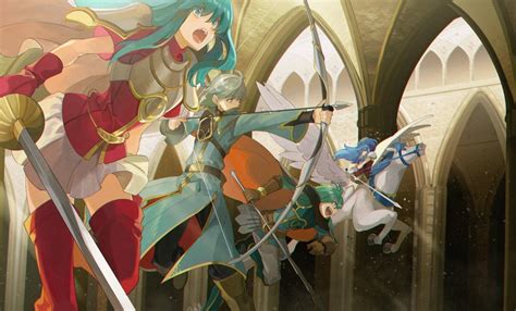 Eirika Ephraim Tana And Innes Fire Emblem And 1 More Drawn By Noki Affabile Danbooru