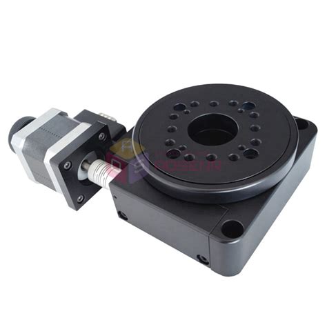 electric optical rotating platform motorized rotation stage 100mm px110