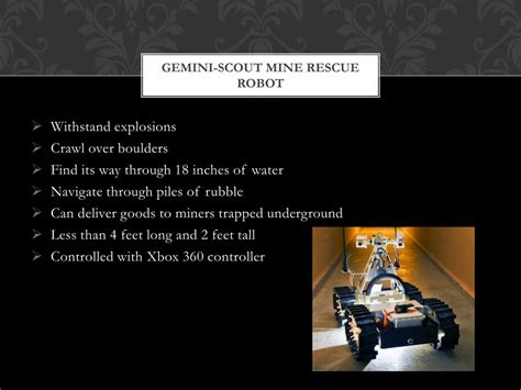 Ppt Rescue Robots Powerpoint Presentation Free Download Id 6057322