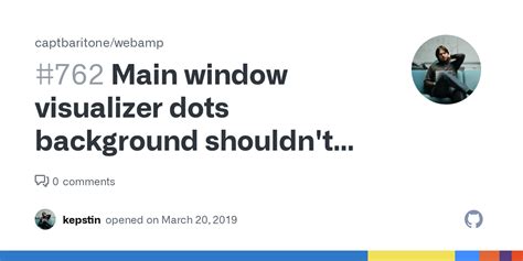 Main Window Visualizer Dots Background Shouldnt Be Rendered When Vis