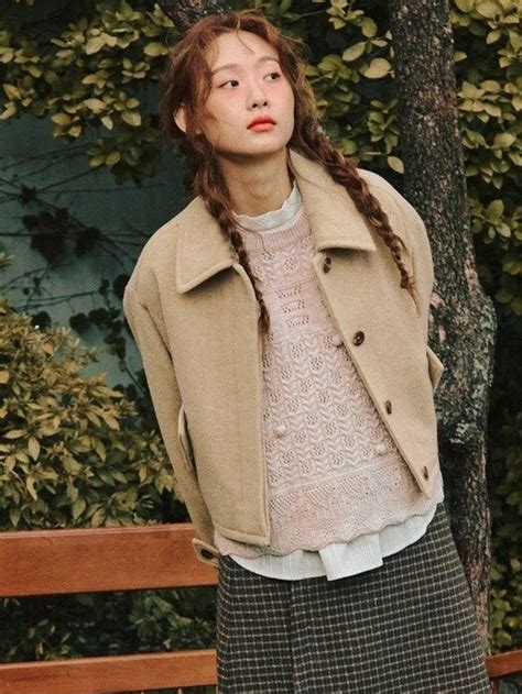 신사와 아가씨 26회이세희박단단 베이지 모직 자켓 옷 코벳블랑