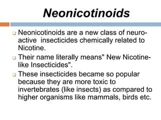 What Are Neonicotinoids Their Impact On Agriculture