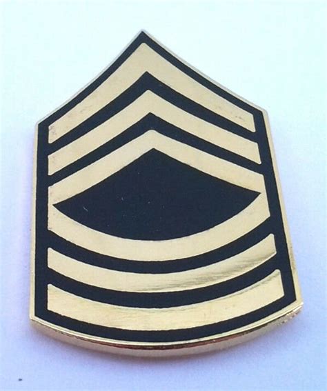 Us Army Rank E8 Master Sergeant Msg 1 1 4 Green Etsy