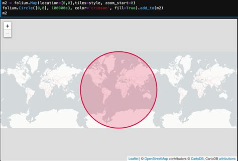 Circle Object Is Not Corrected For Projects · Issue 1377 · Python Visualizationfolium · Github
