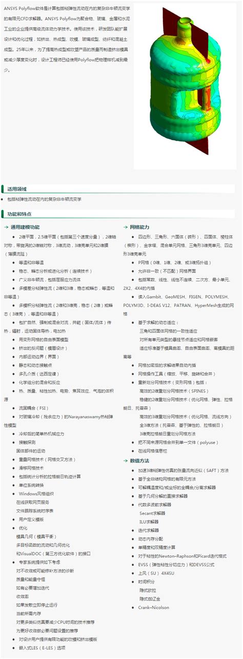 Ansys Polyflow 产品中心 苏州鸿博信息技术有限公司